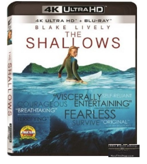 The Shallows (2016) (4K Ultra HD + Blu Ray) (English Subtitled) (Hong ...